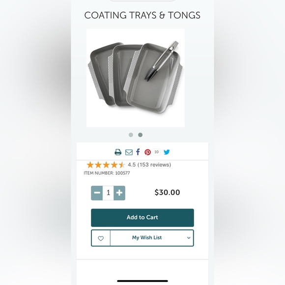Kitchen | Pampered Chef Coating Trays And Tongs | Poshmark